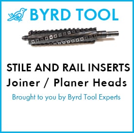 Stile and Rail Inserts – Byrd Tool Experts