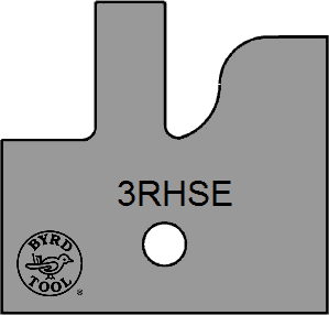 3 Pack - Right Hand Rail Carbide Inserts for Stile and Rail: 3RHSE ...